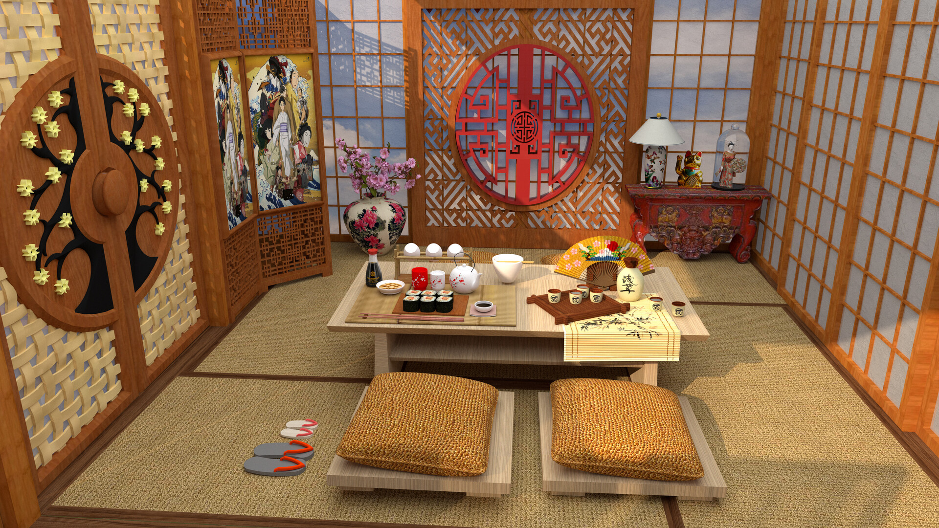 ArtStation - Japanese house