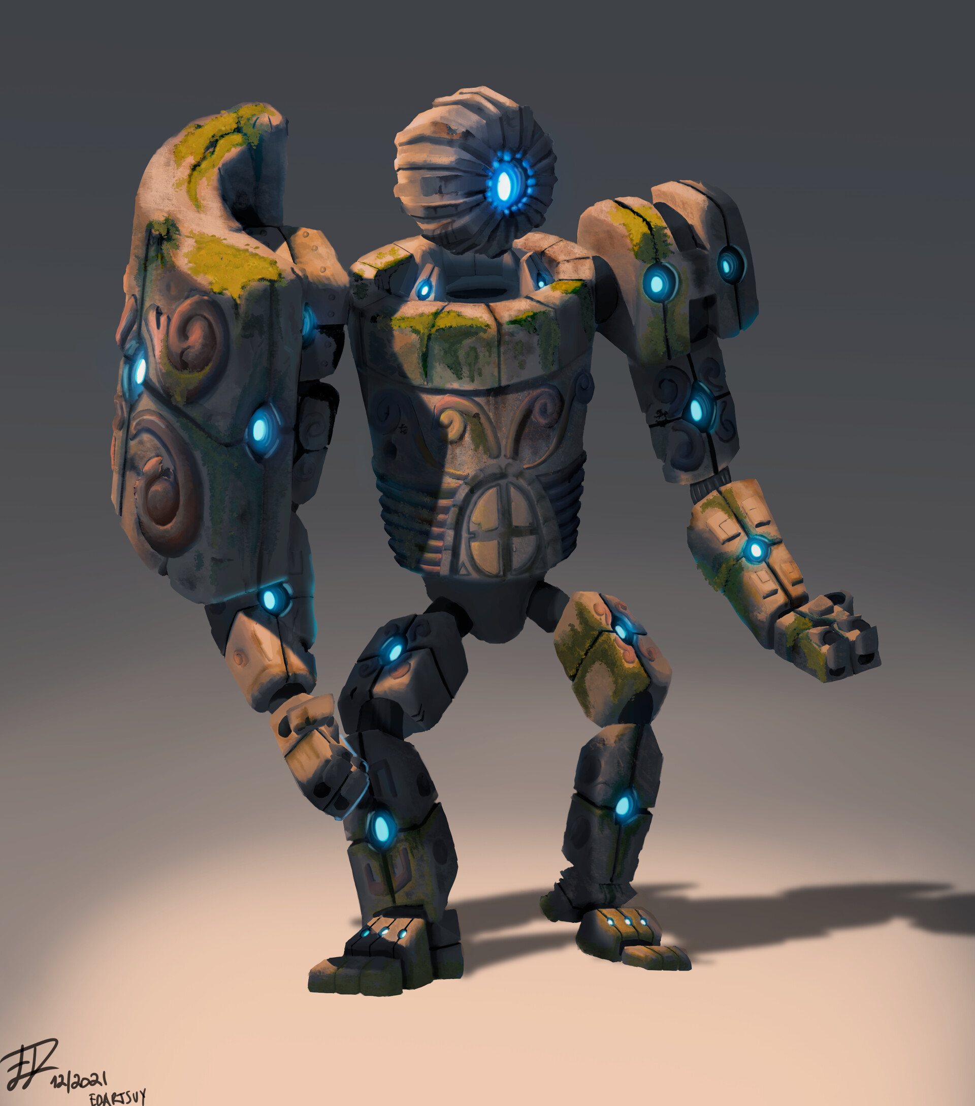 ArtStation - The Temple's Guardian