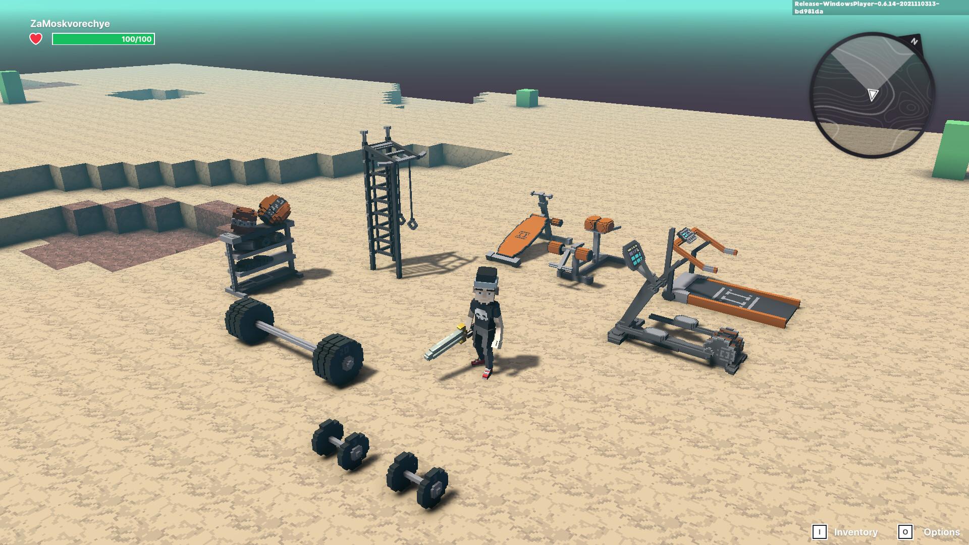 ArtStation - Voxel DE - Actros Gym In Game Test