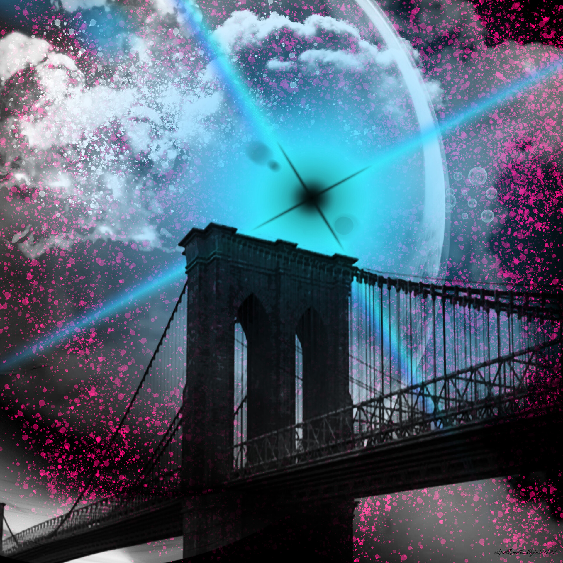 ArtStation - space bridge