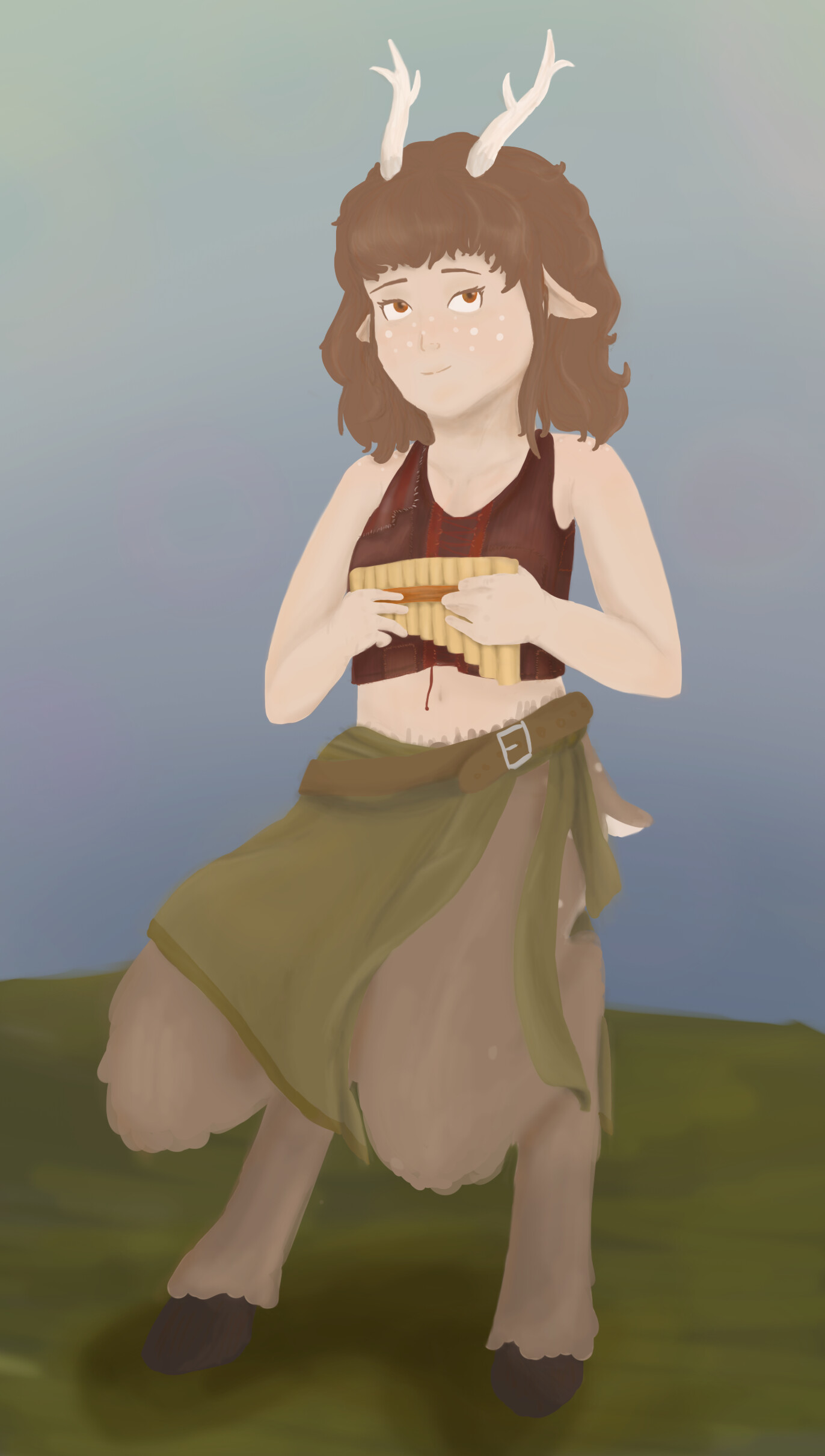 ArtStation - Faun illustration