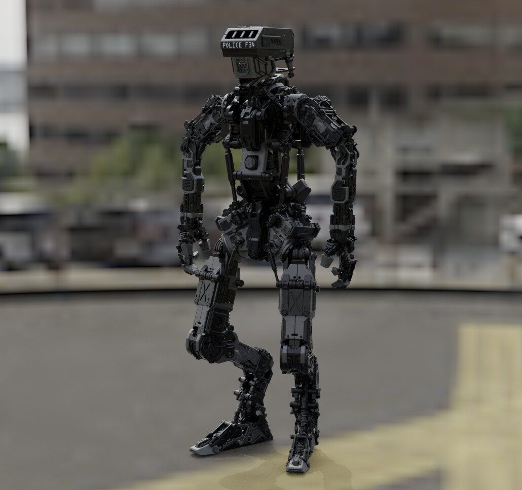 ArtStation - Police Robbot