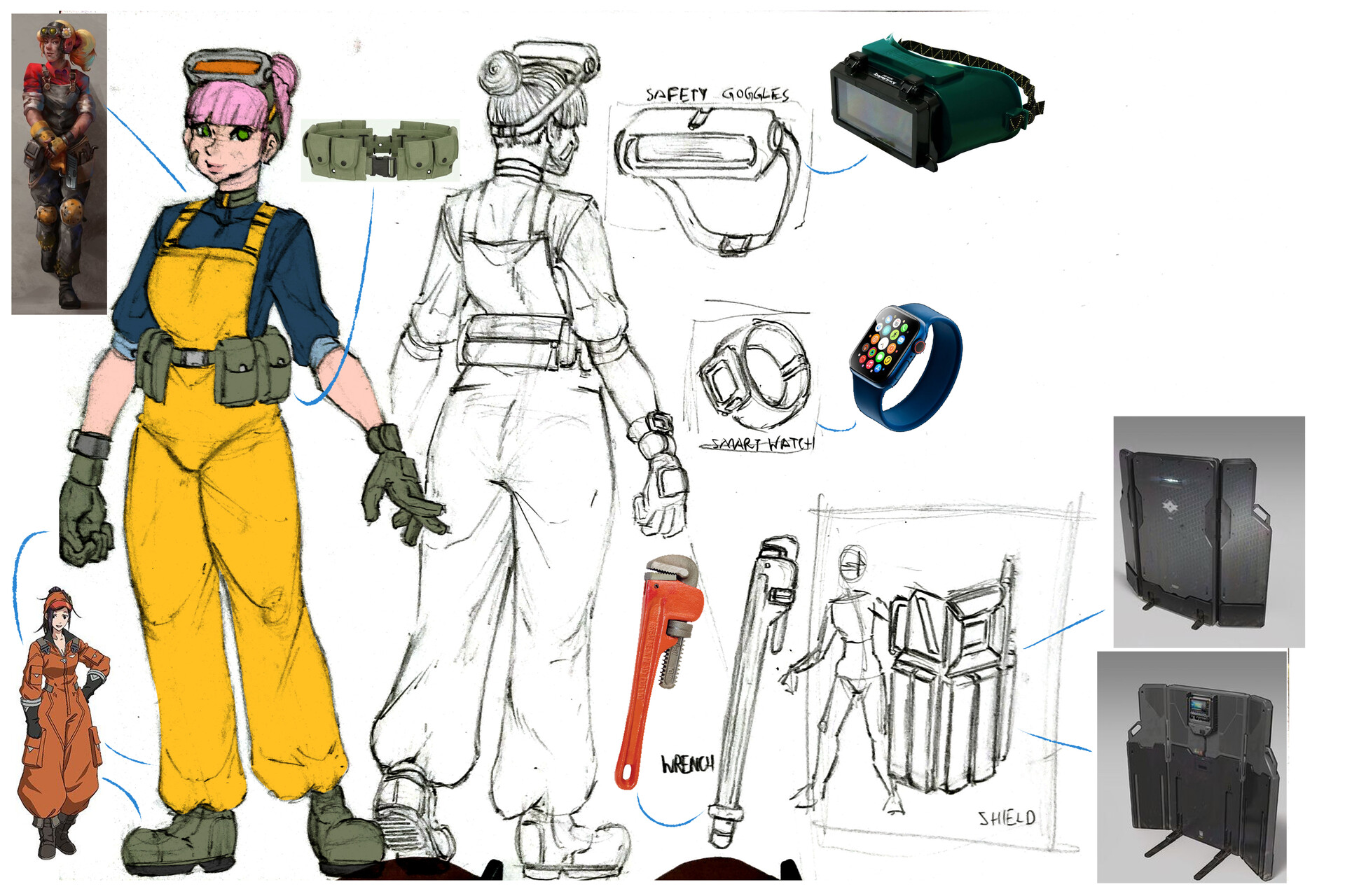 ArtStation - Study Assignment - Character Concept