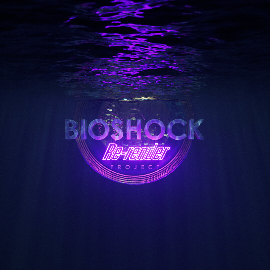 ArtStation - Bioshock Re-render Project Title Design