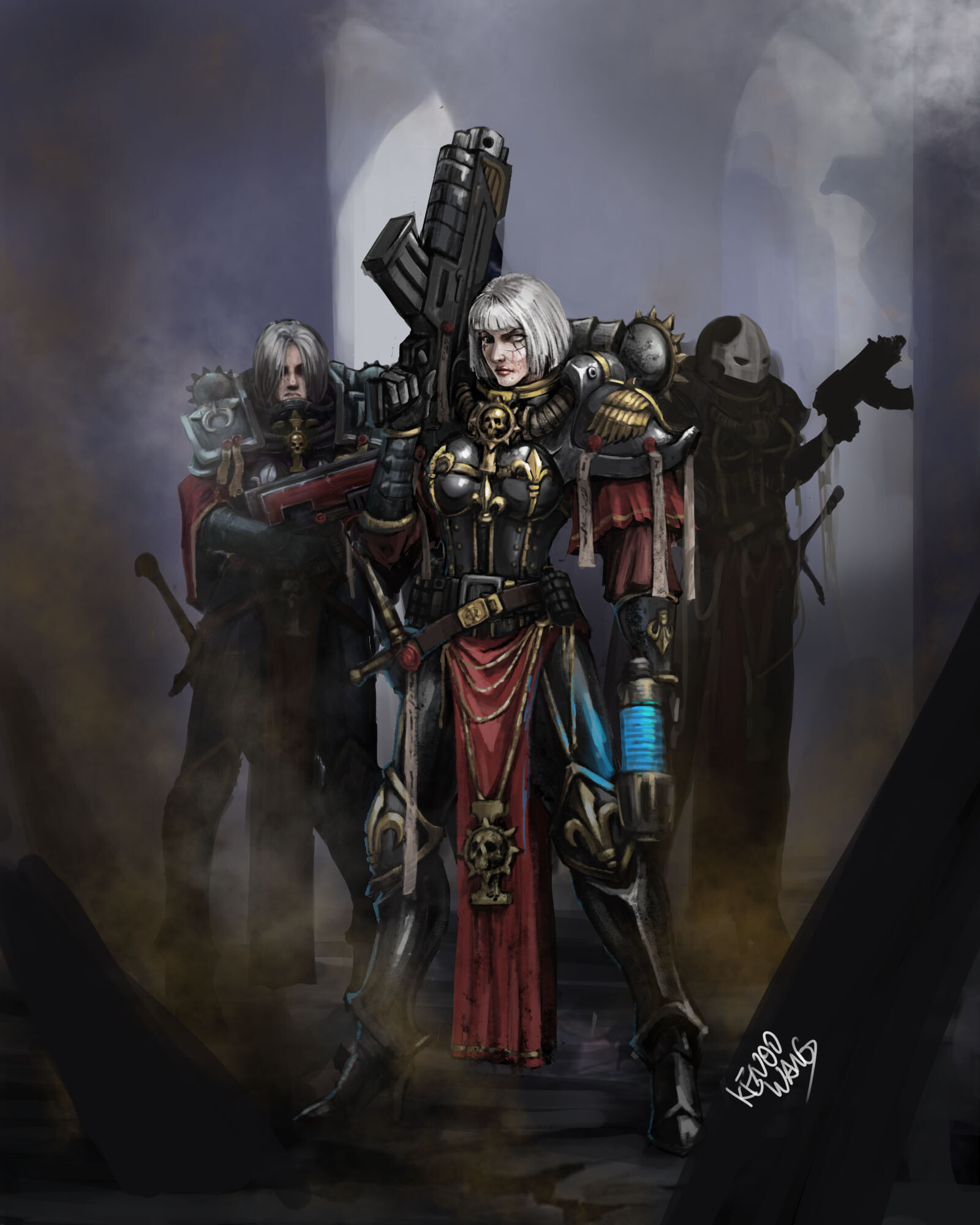 ArtStation - battle sisters