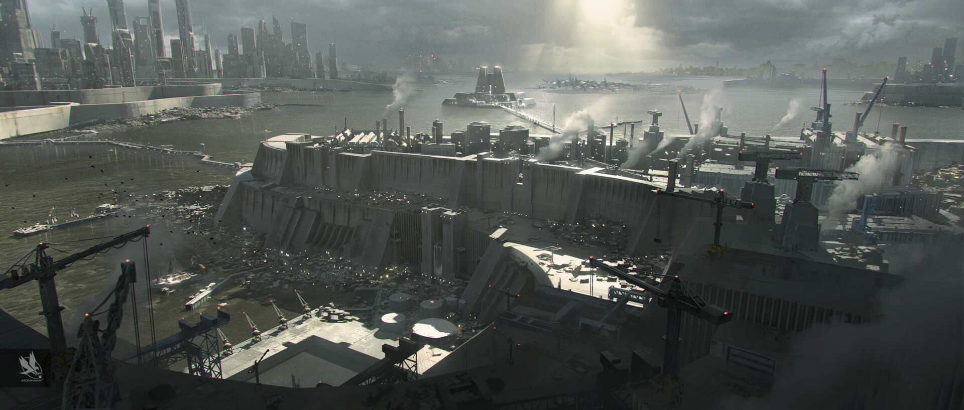 ArtStation - Uprising - Fuser's Wall