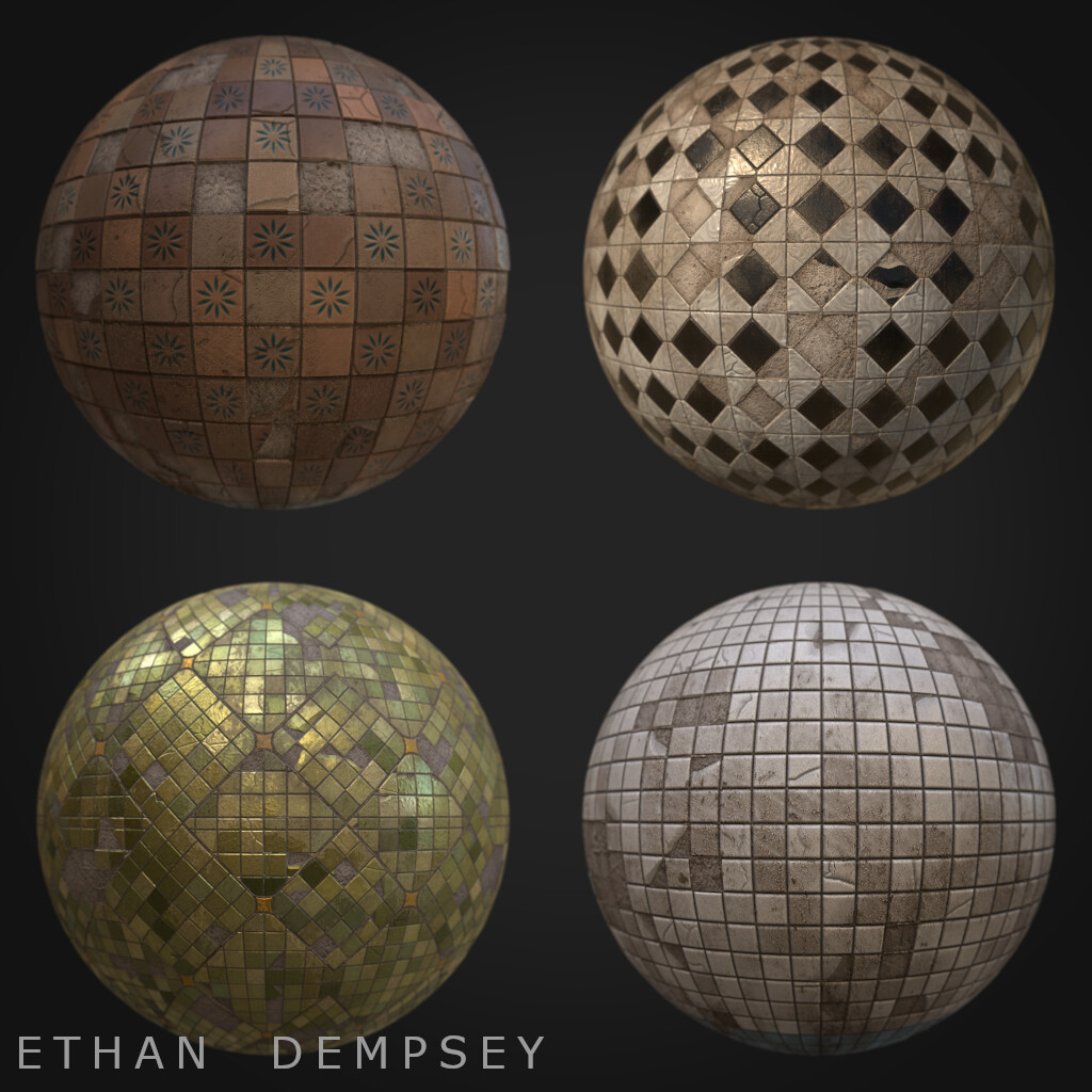 ArtStation - Tile Pack - Substance Designer