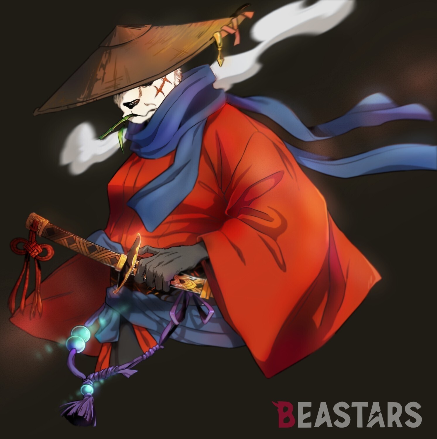 ArtStation - BEASTARS - Gouhin, Japanese Samurai