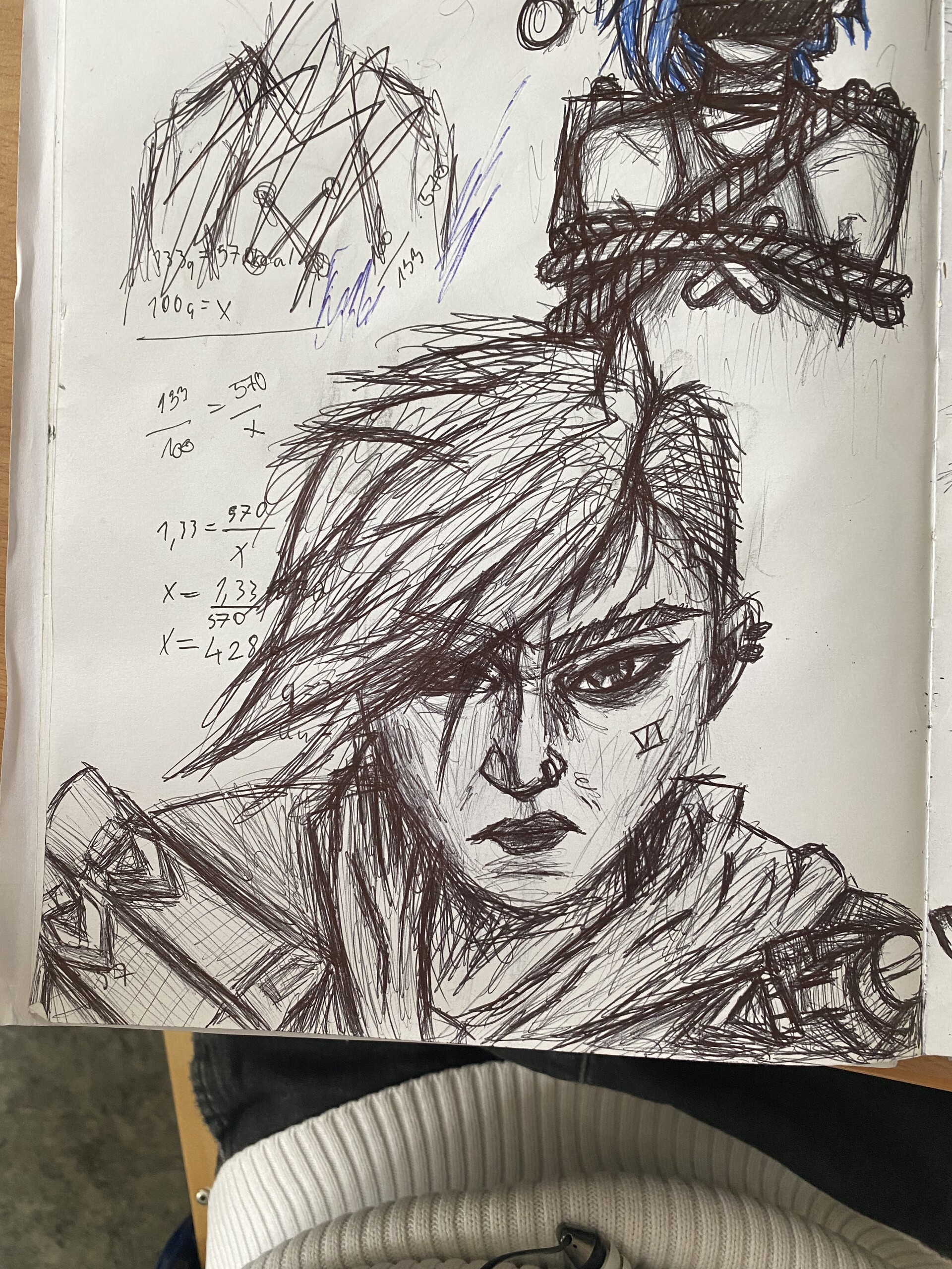 ArtStation - Vi and Jinx scratch sketches