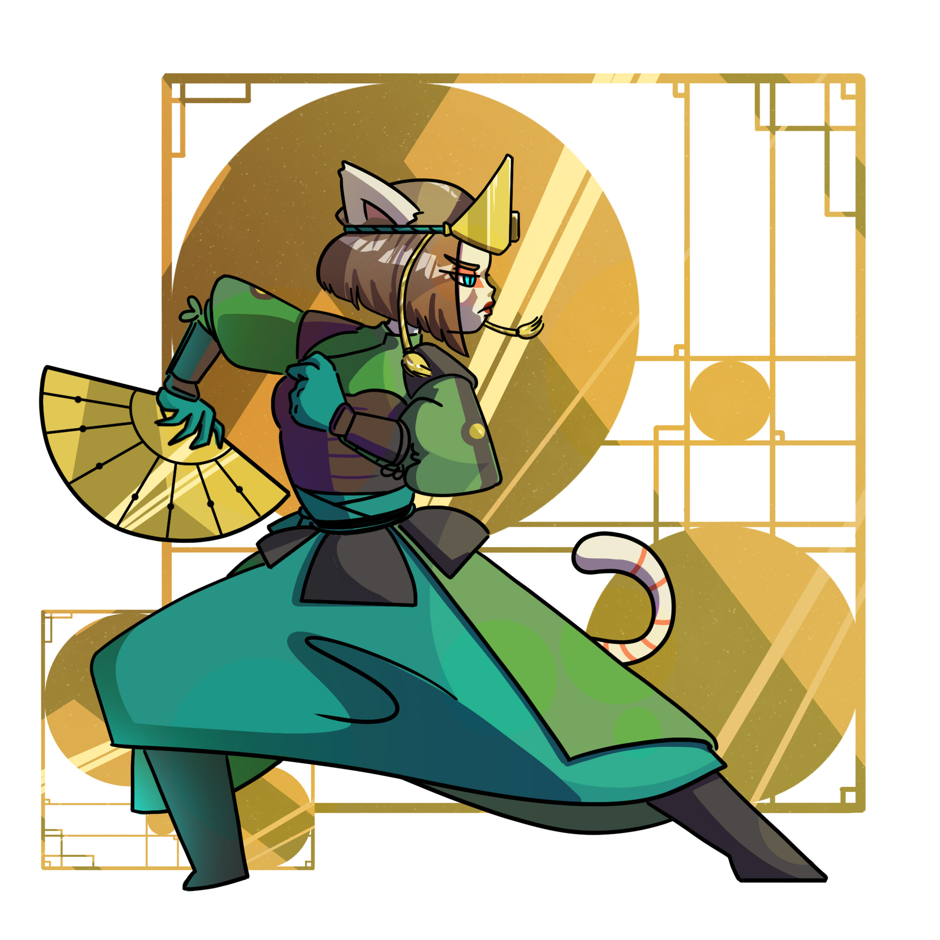 ArtStation - Kyoshi Warrior