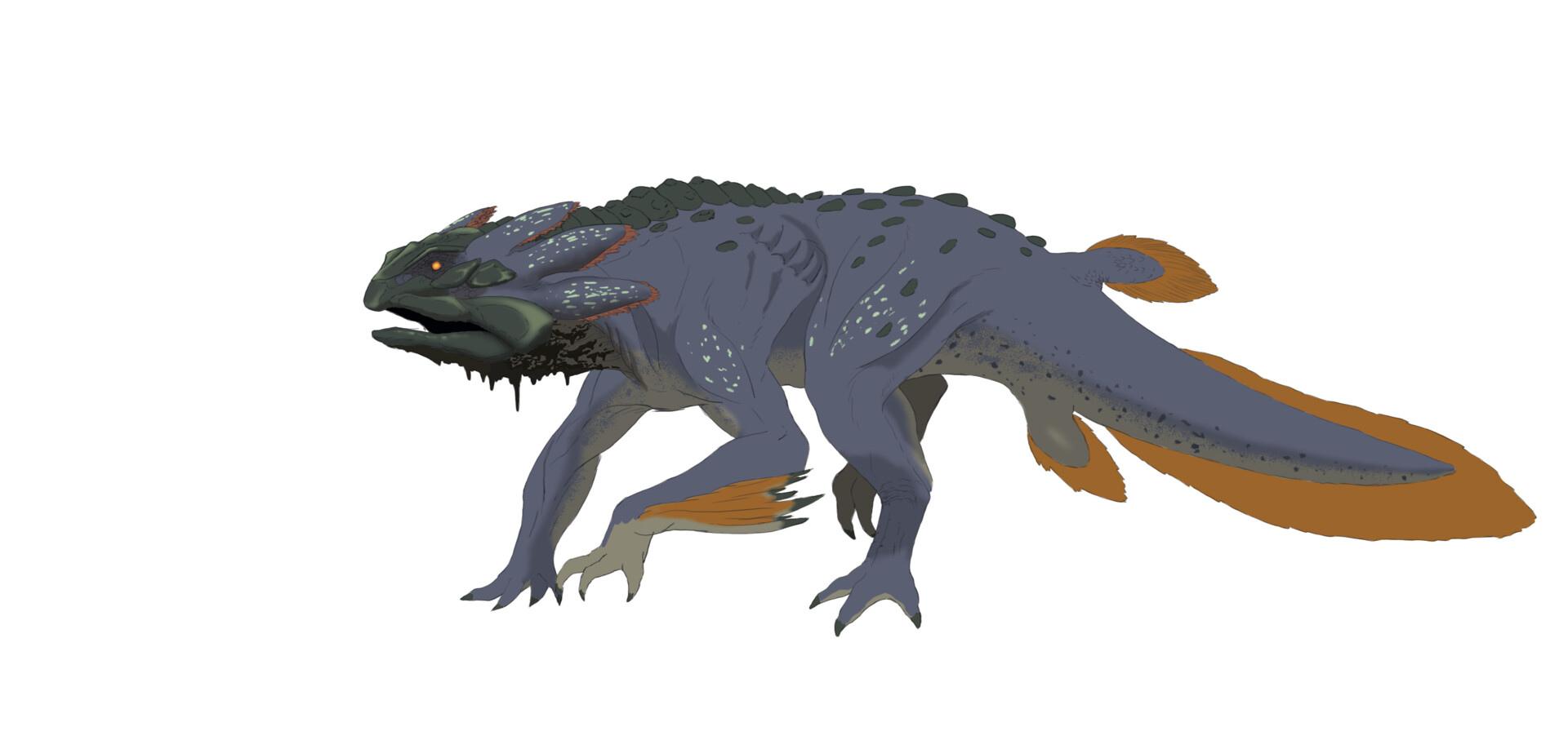 ArtStation - Primitive placoderm mutants