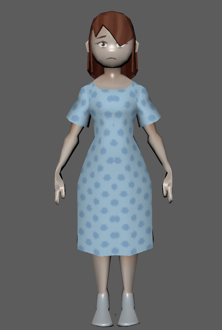 ArtStation - Stealth Game Playable Character - Model & Animations