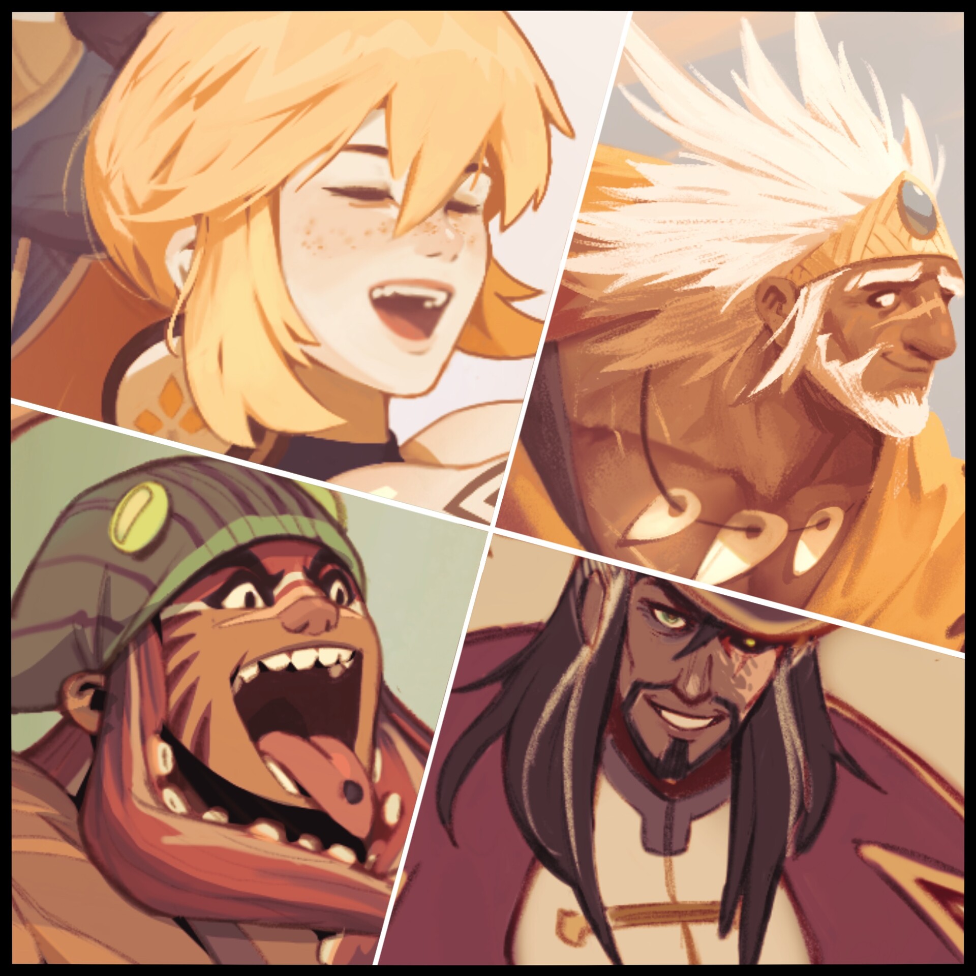 ArtStation - The Workshop Academy - Fantasy Character Designs