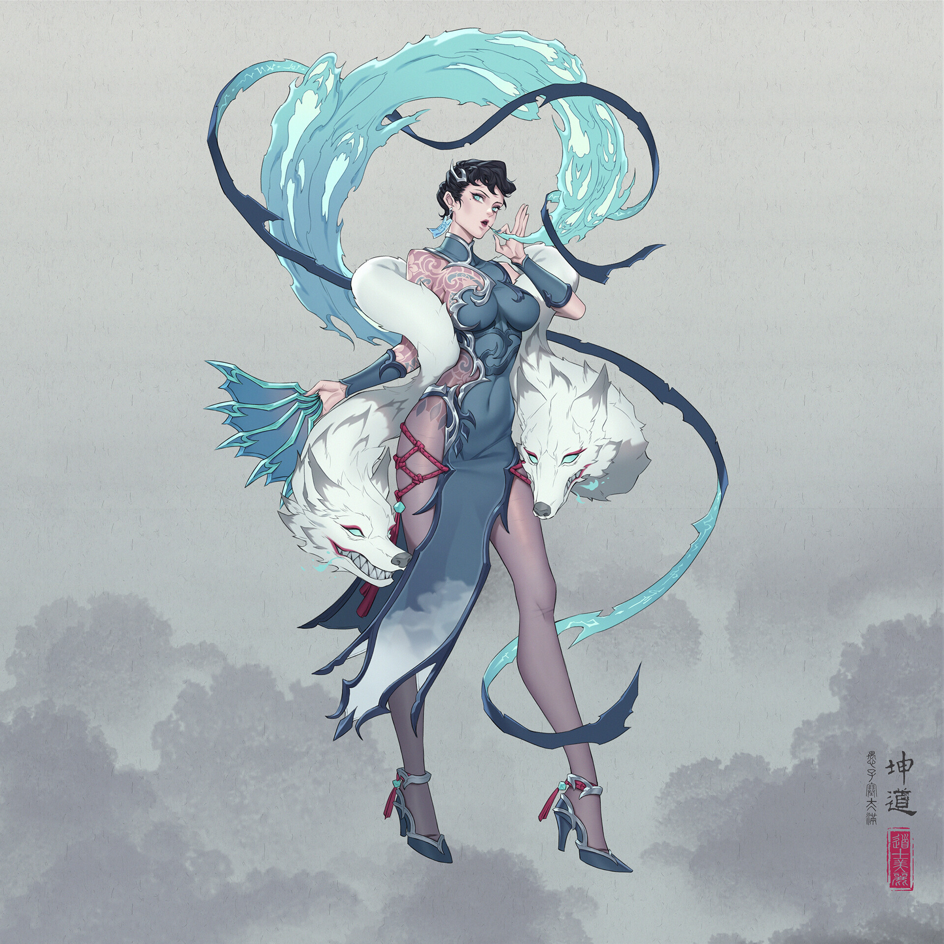 Citemer Liu - Taoist priest lady
