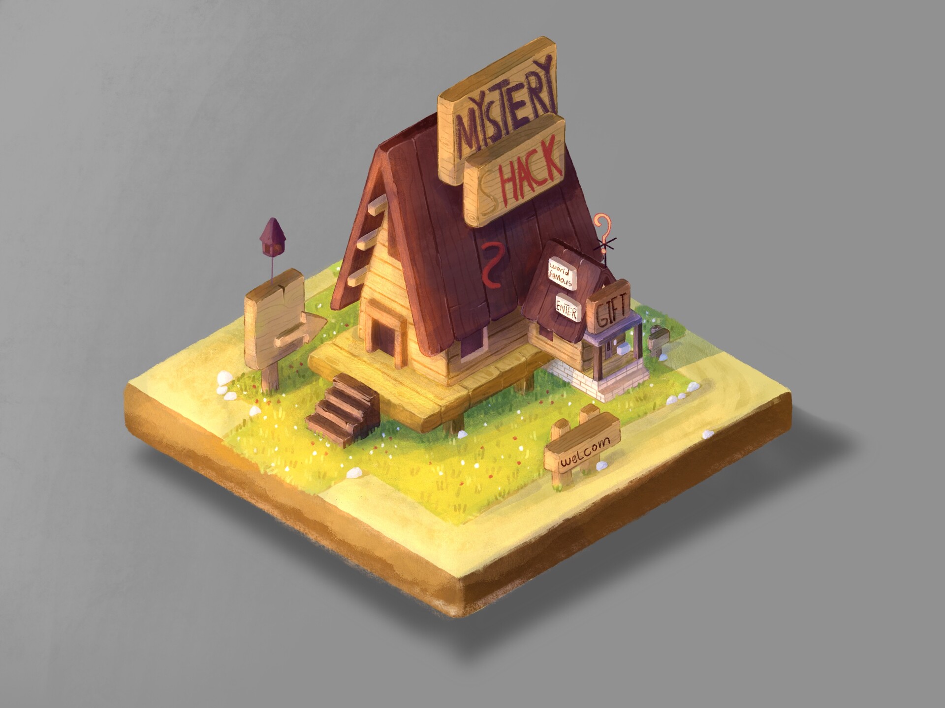 ArtStation - Gravity Falls