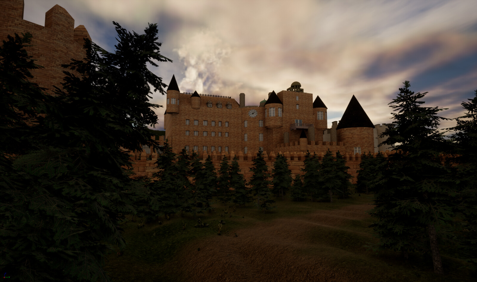 Cadence Butler - 3D Modeling - Castle & Enviornment