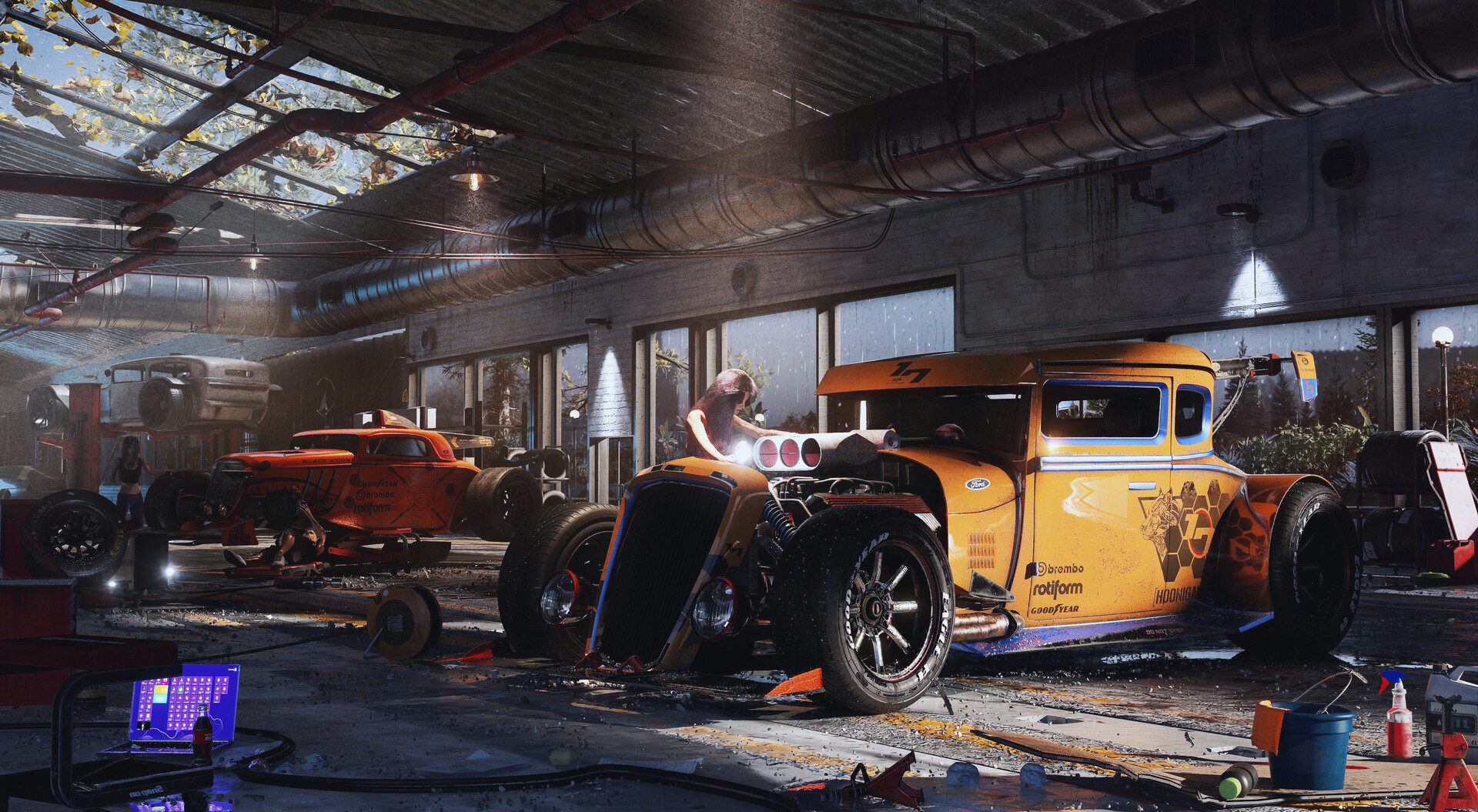 ArtStation - The Hotrod Haven