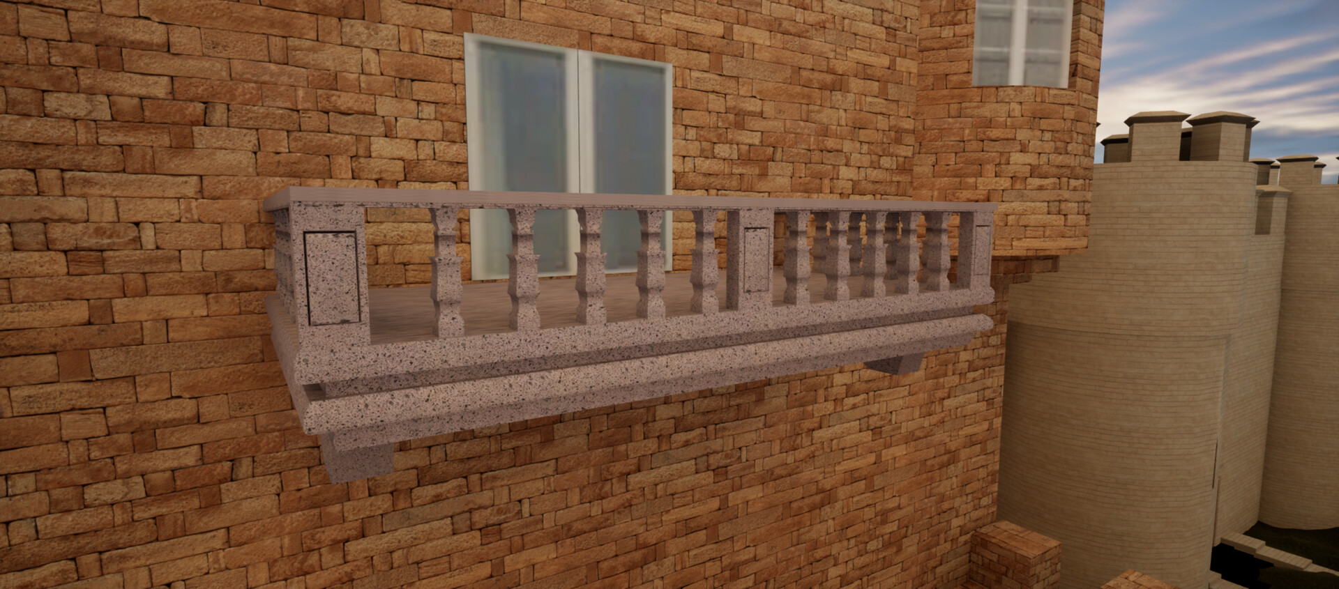 Cadence Butler - 3D Modeling - Castle & Enviornment