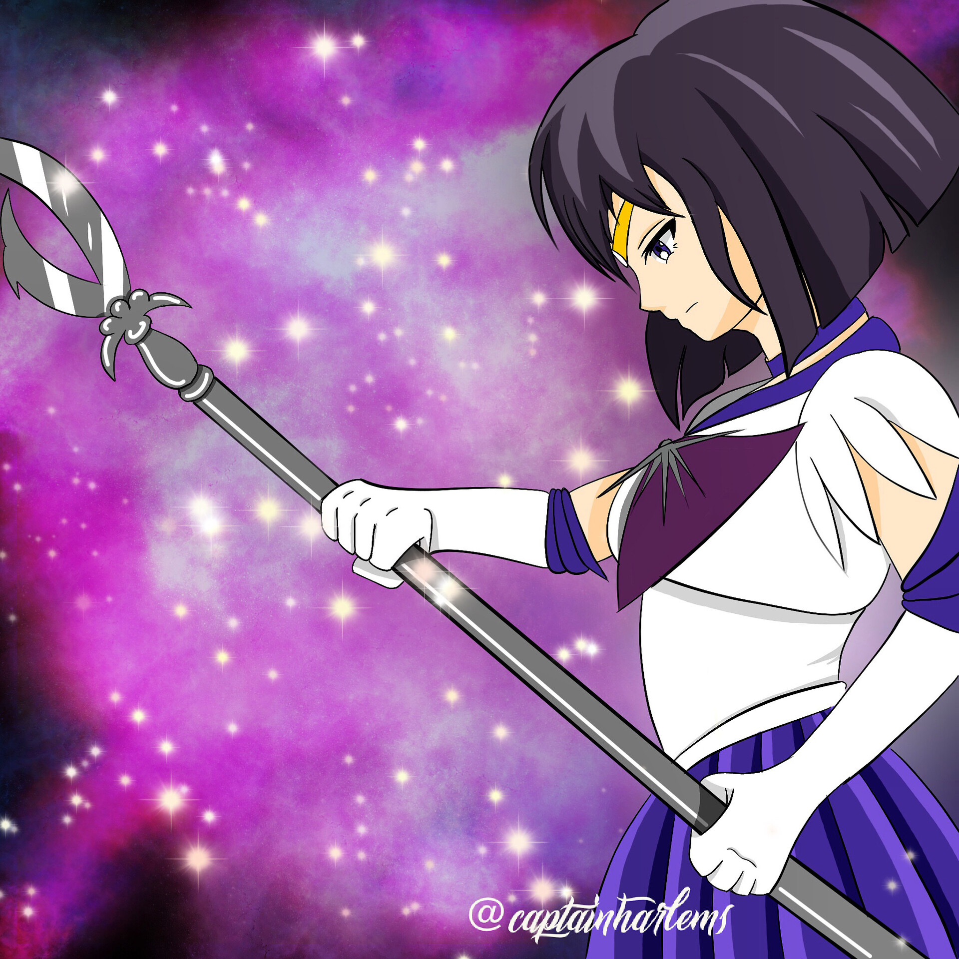 ArtStation - Sailor Saturn