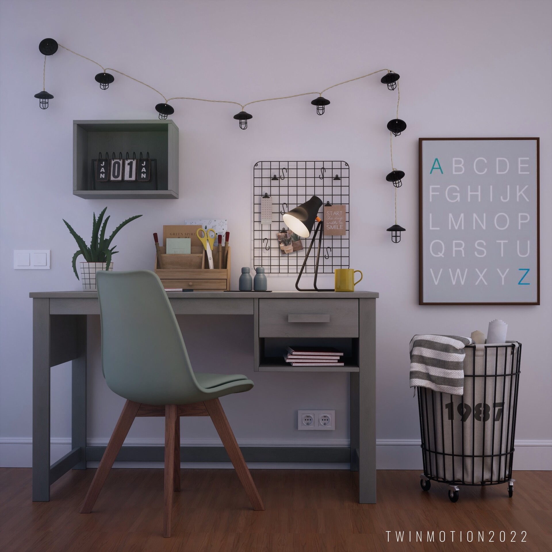 ArtStation - simply desk