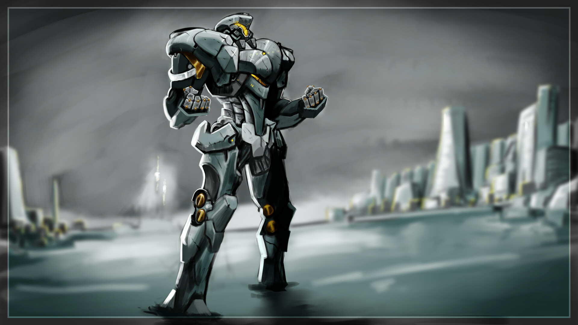 ArtStation - Horizon Echo - Jaeger design