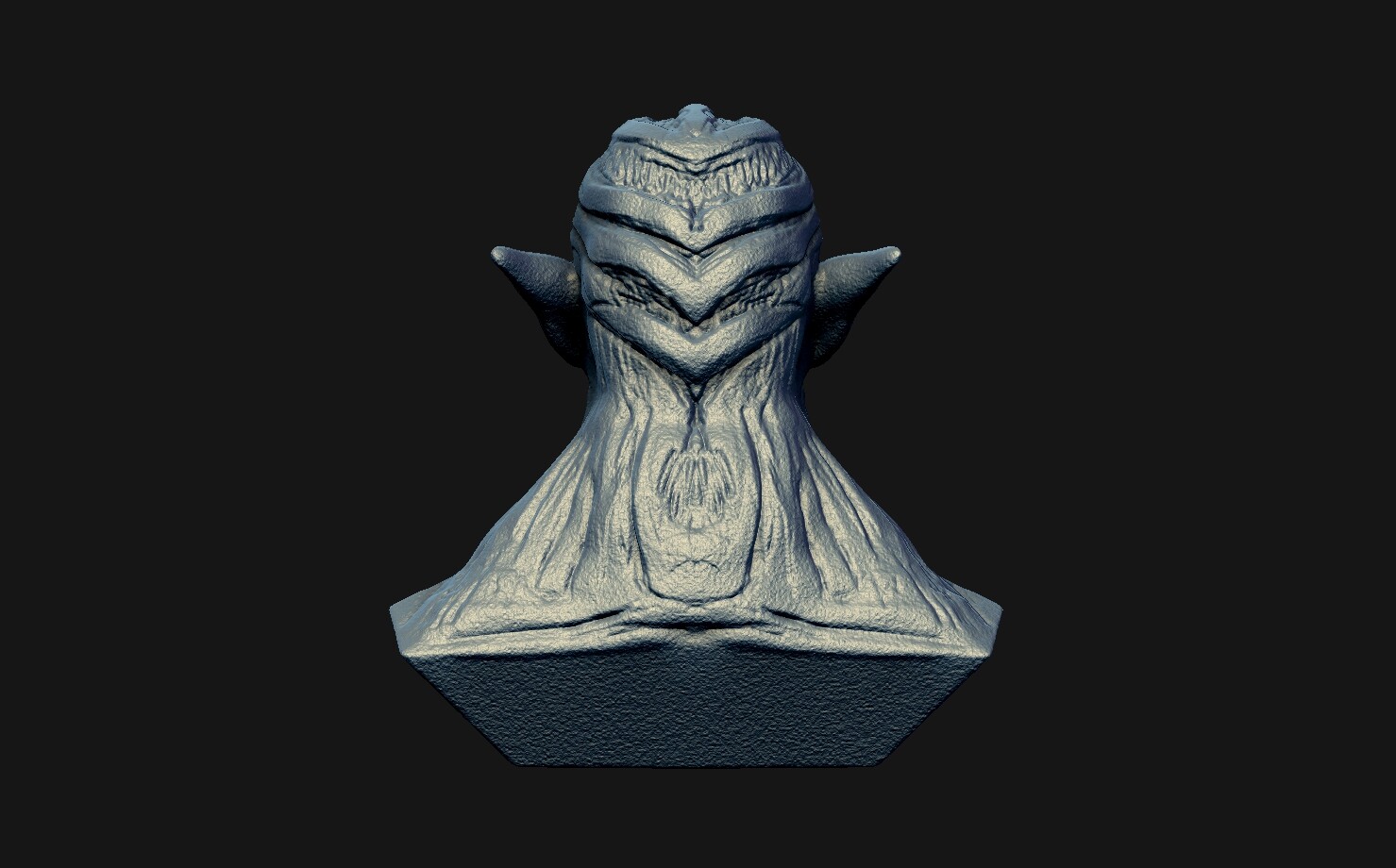 Joshua Enos - Custom cyclops model for 3d resin printing