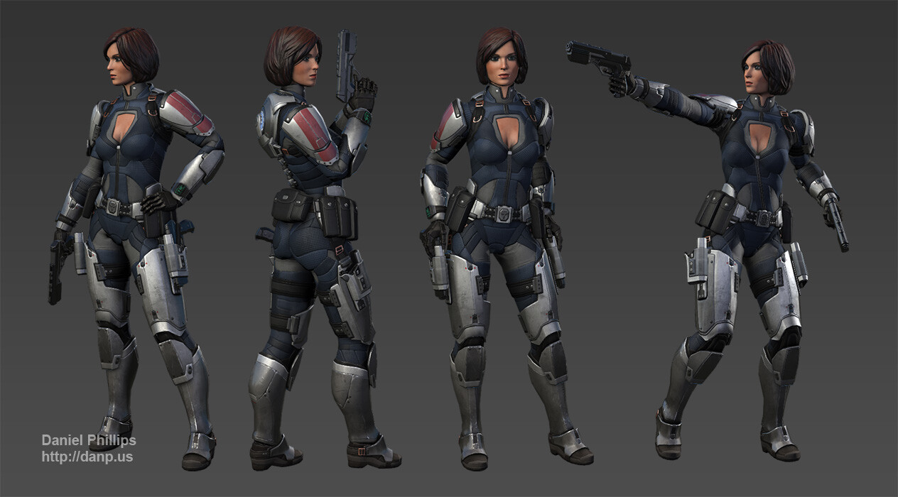 ArtStation - Female Soldier