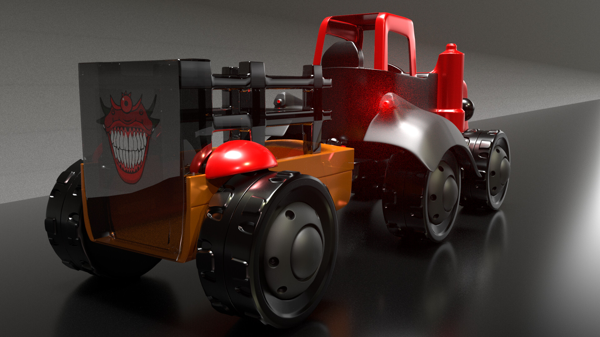 ArtStation - Crazy Clown Truck