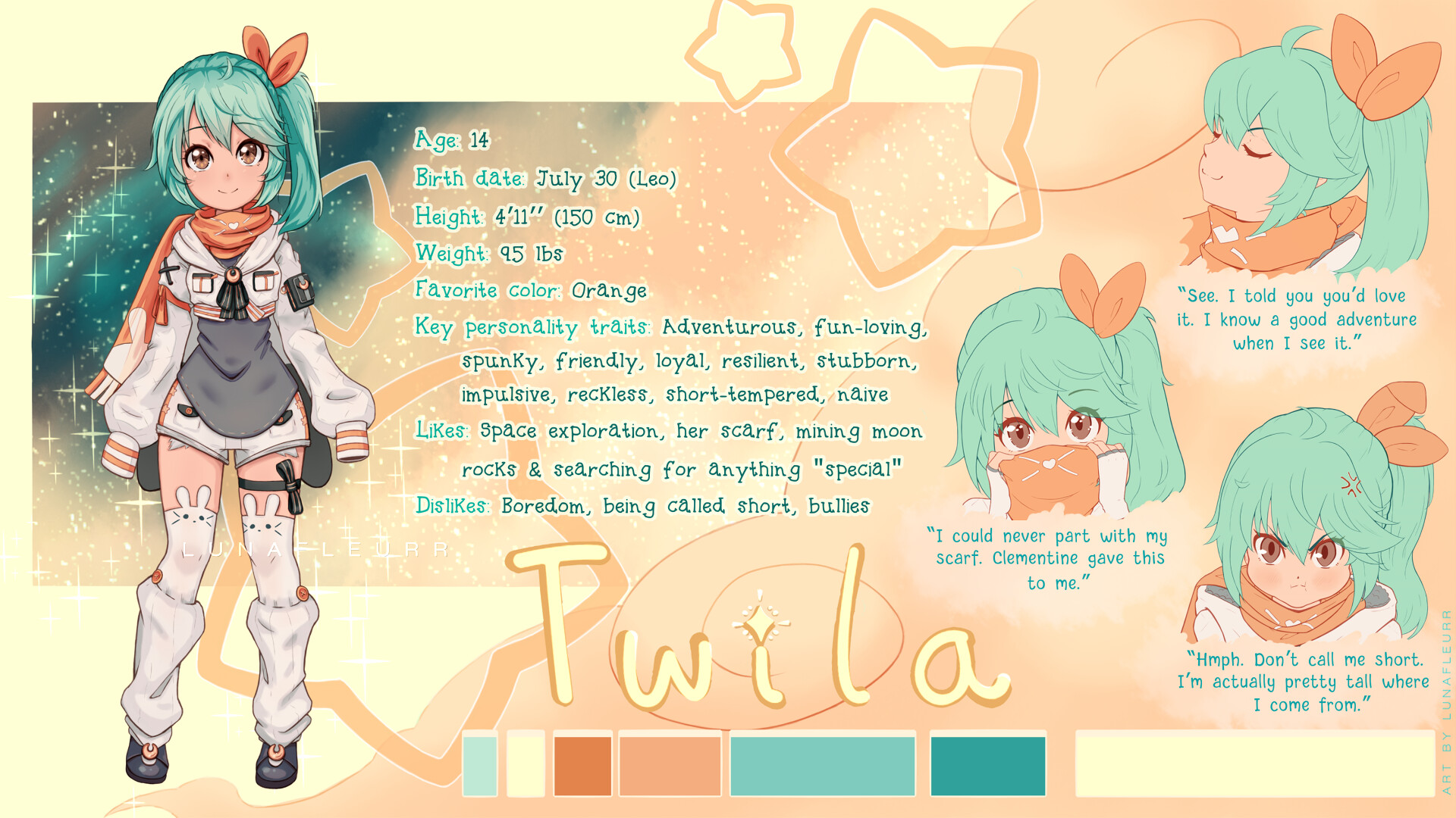 ArtStation - [OC] Twila - Reference Sheet