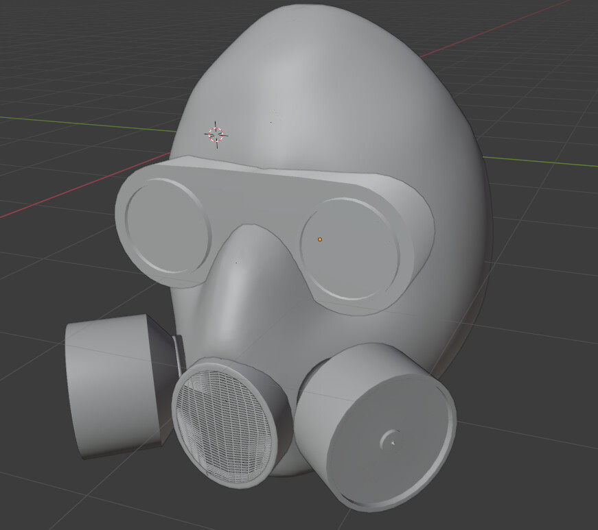 ArtStation - Gas mask