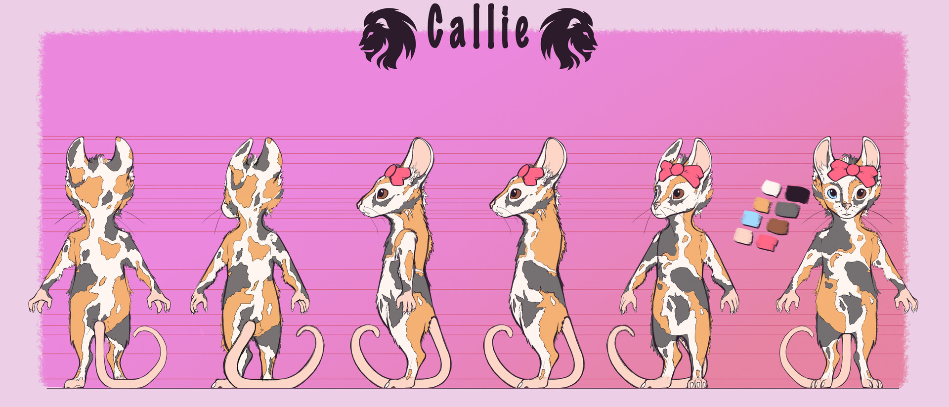 ArtStation - Official Character Sheets / Turnarounds