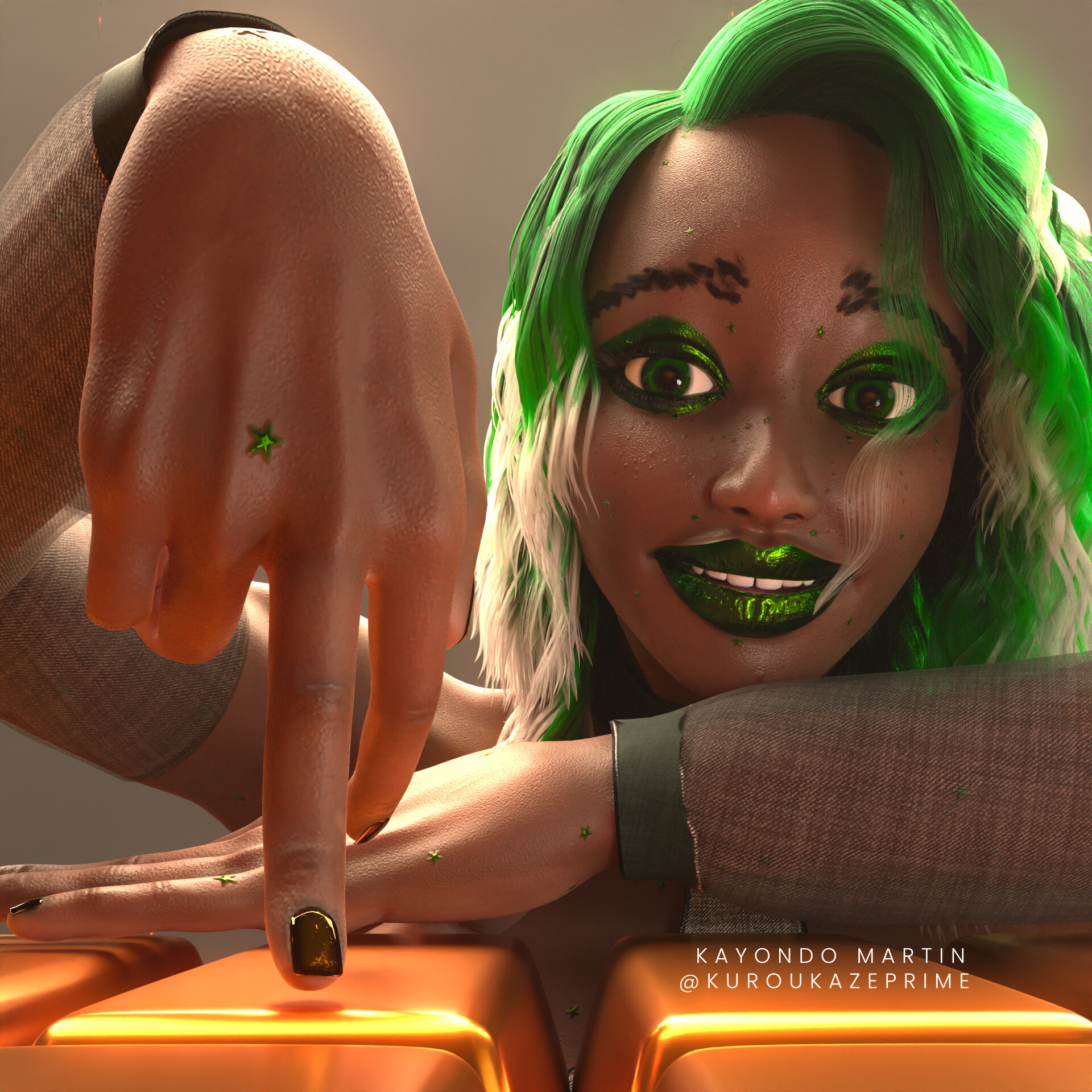 ArtStation - Ivy. For the love of gold