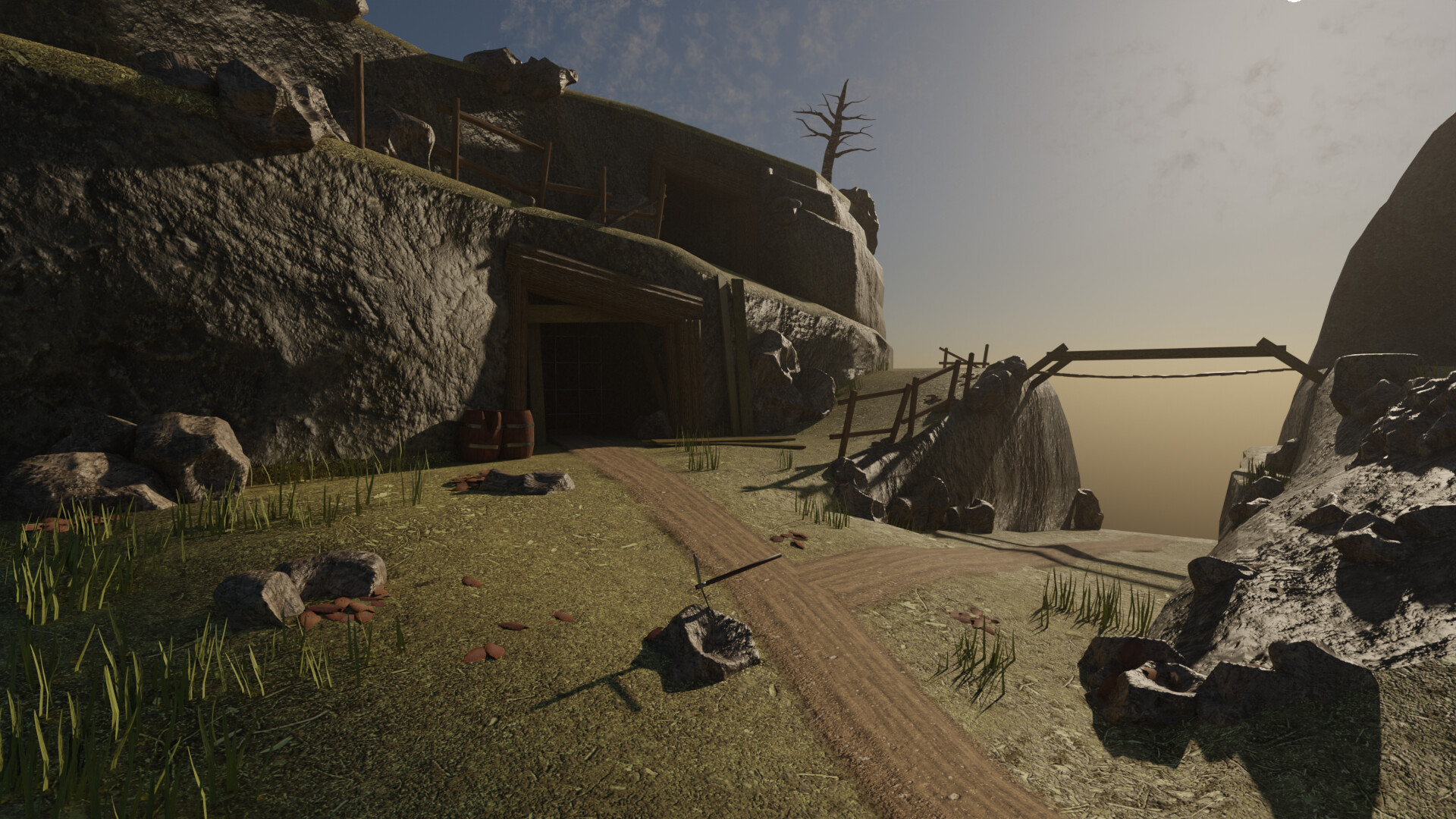 ArtStation - Gothic. Abandoned mine