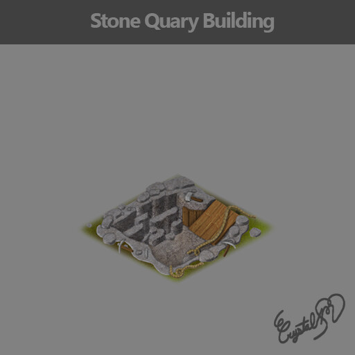 ArtStation - Stone Quarry Building