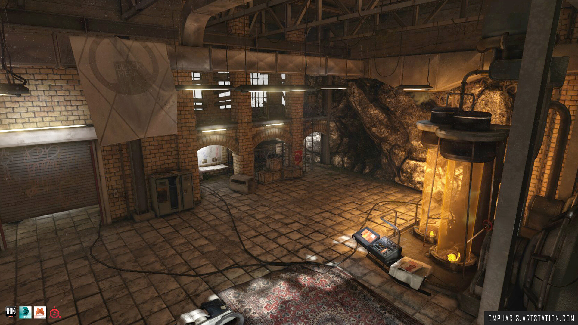 Charles Pharis - Kleiner's Lab - 3D Environment