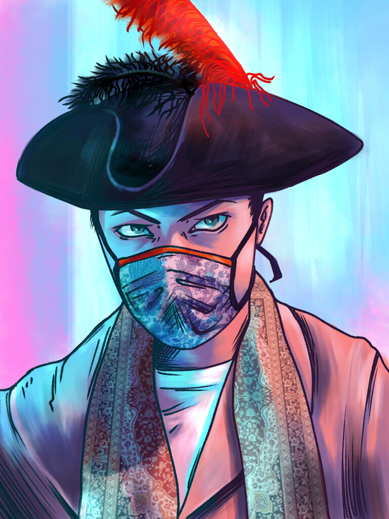 ArtStation - comic pirate