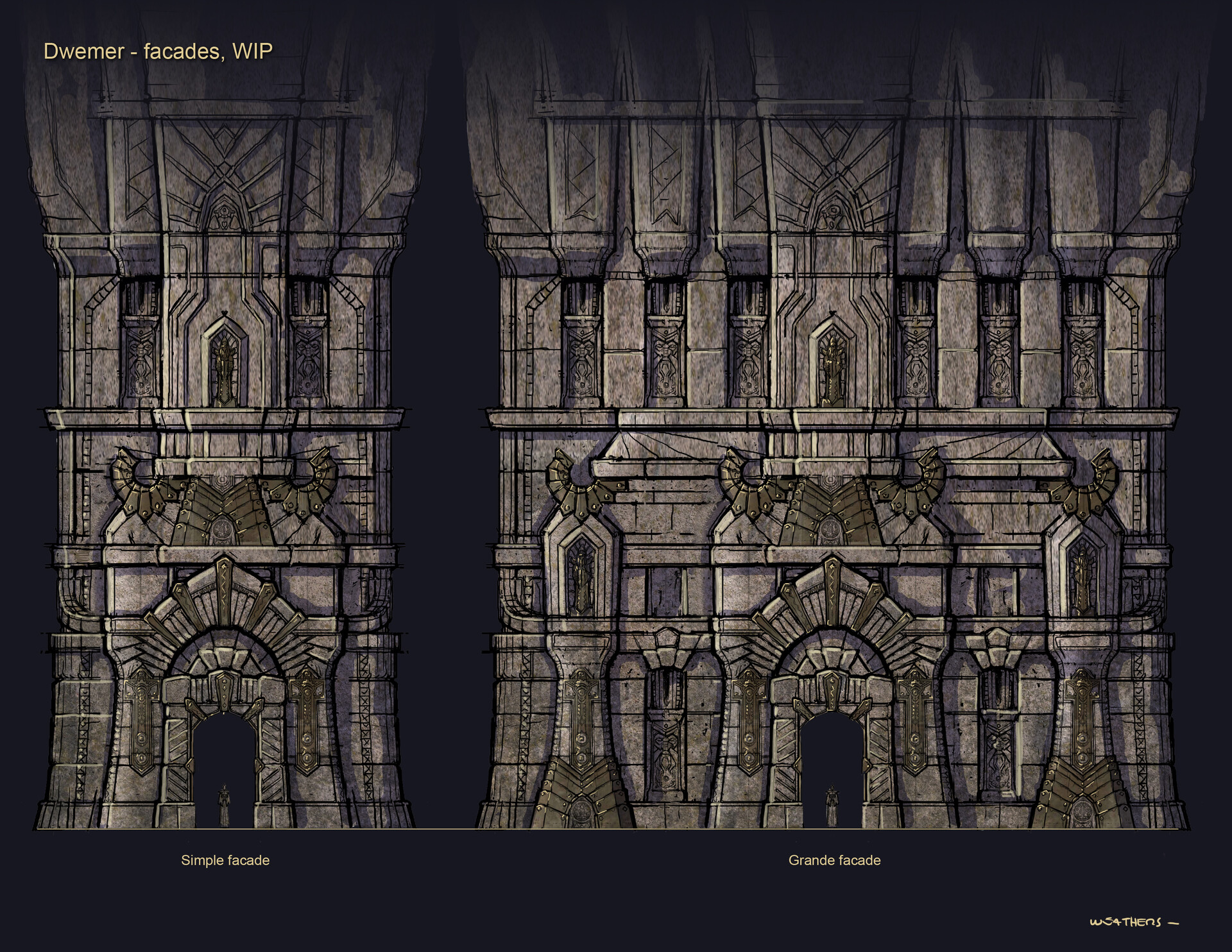 Mathew Weathers - Unused Dwemer Concept, ESO