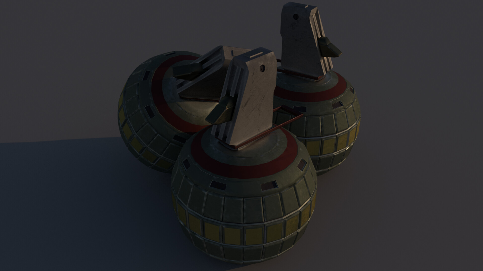 ArtStation - Futuristic Hand Grenade