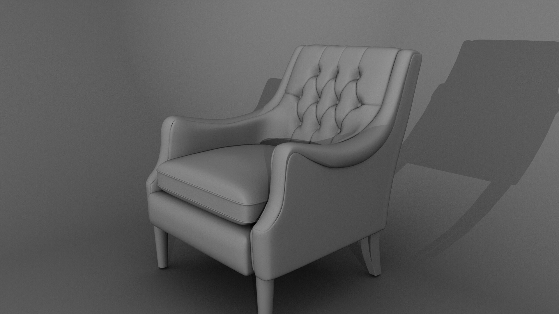 ArtStation - kushan chair