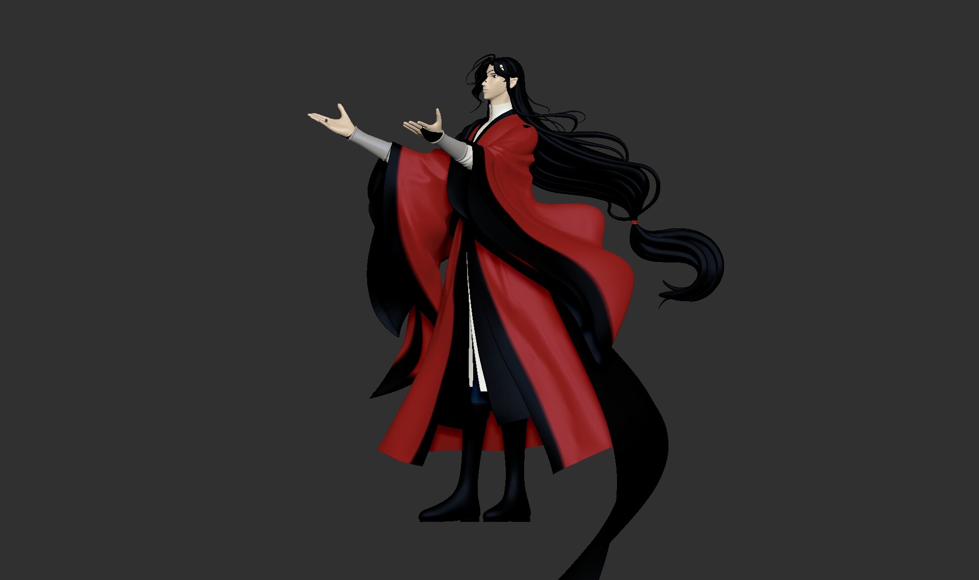 ArtStation - Hua Cheng (fan sculpt)