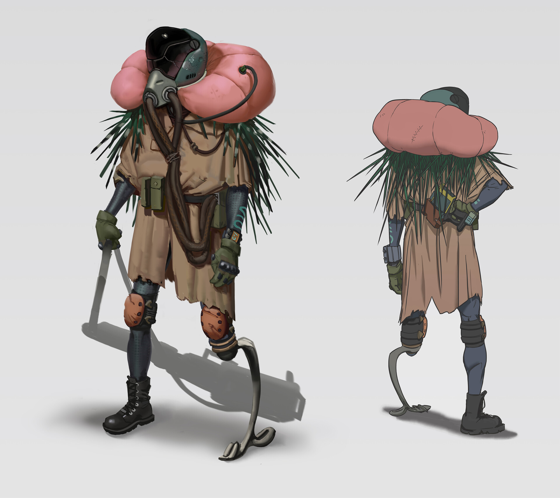 ArtStation - Scrap-man concept