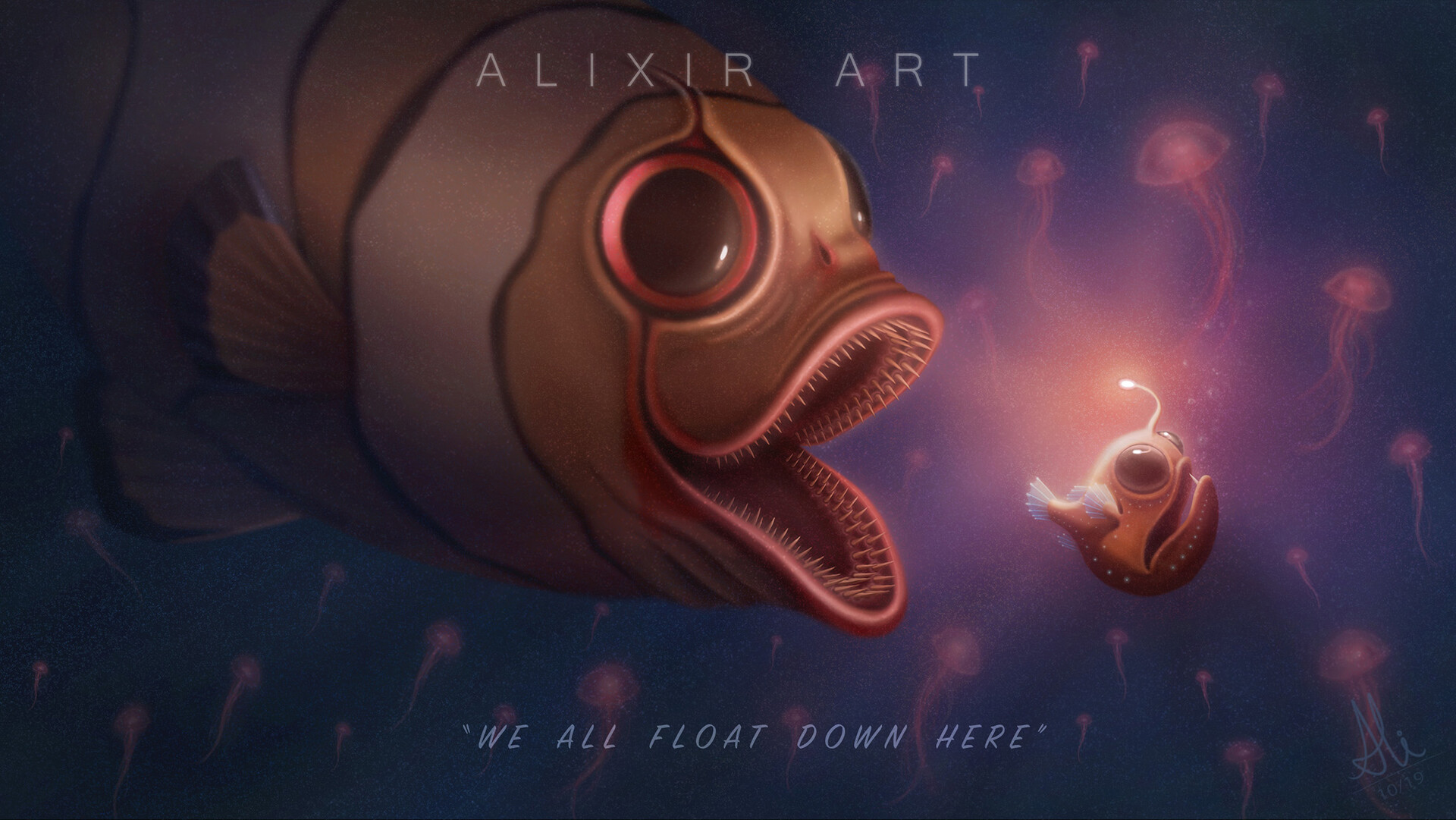 ArtStation - Pennywise The Clownfish