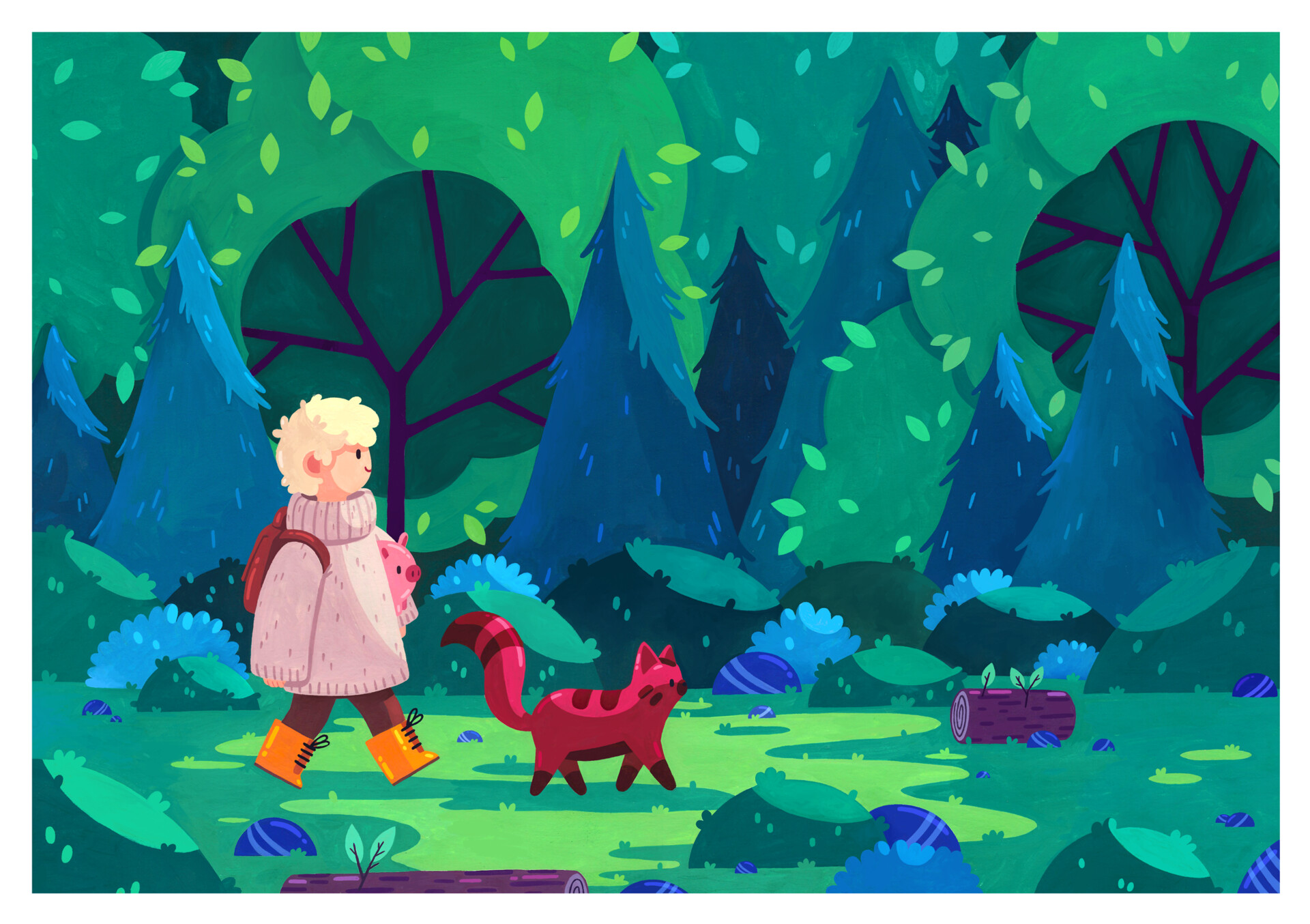 ArtStation - Léon et Chonchon - 2