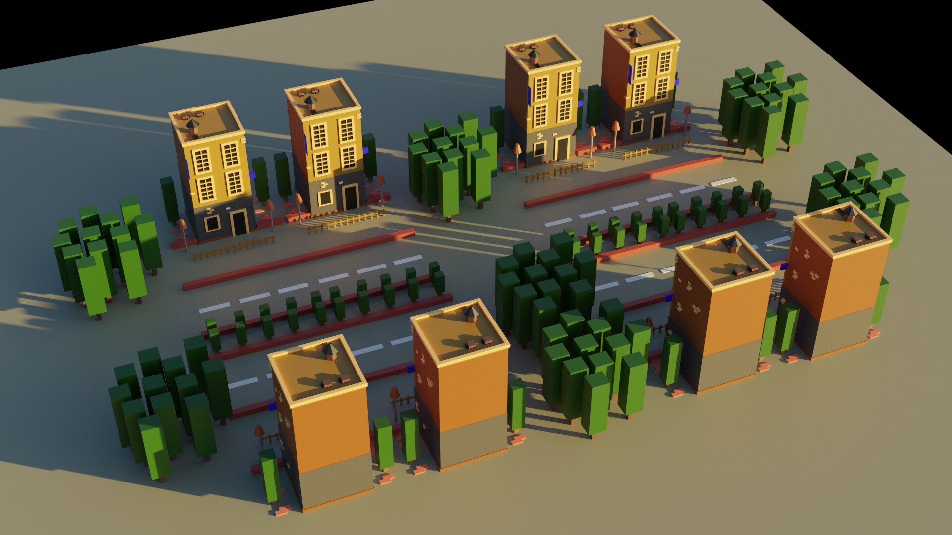 ArtStation - low poly