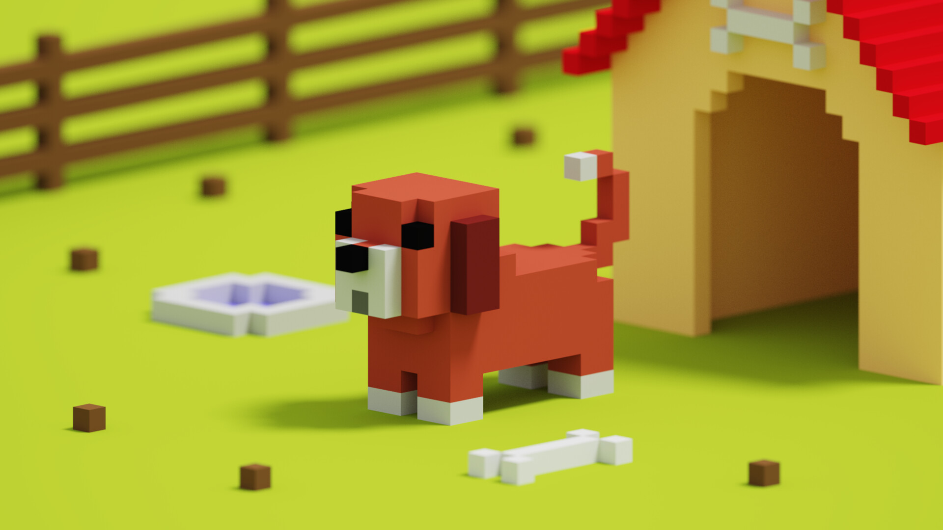 ArtStation - Puppy Dog Pixel Art