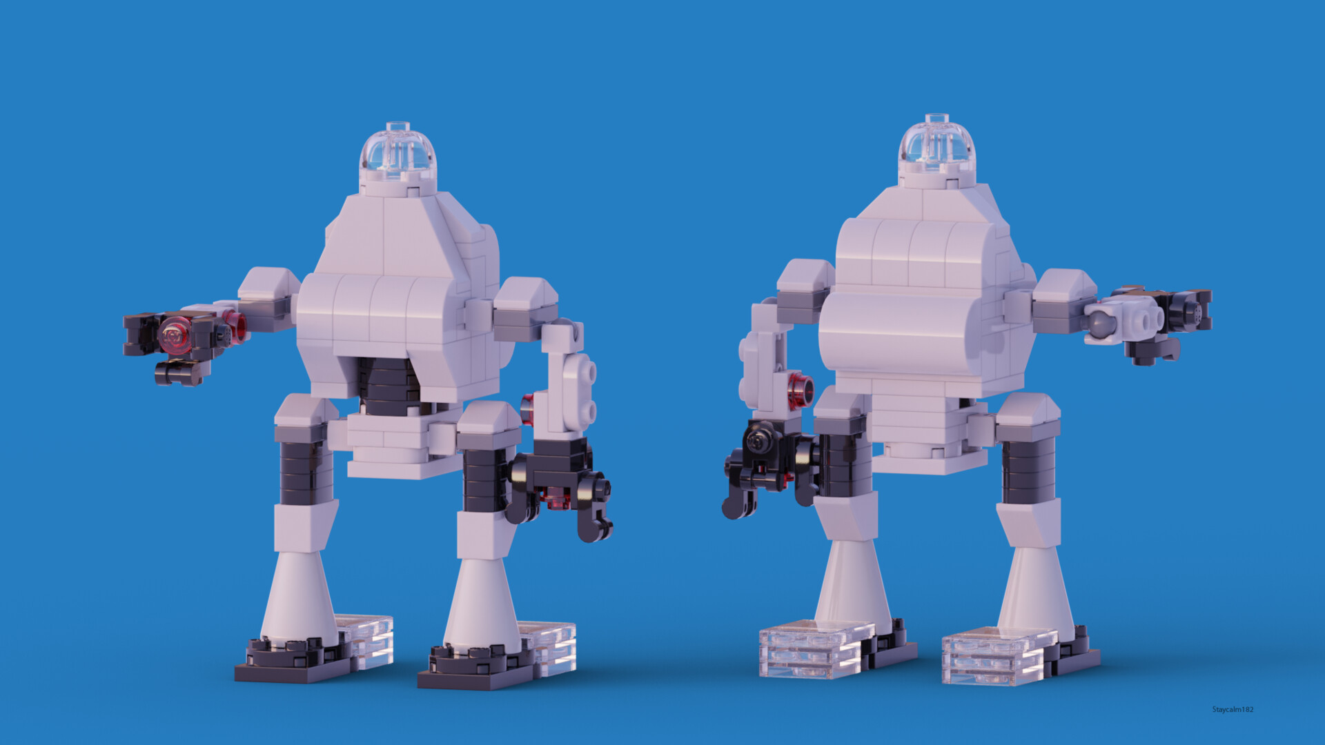 ArtStation - LEGO MOC - Protectron