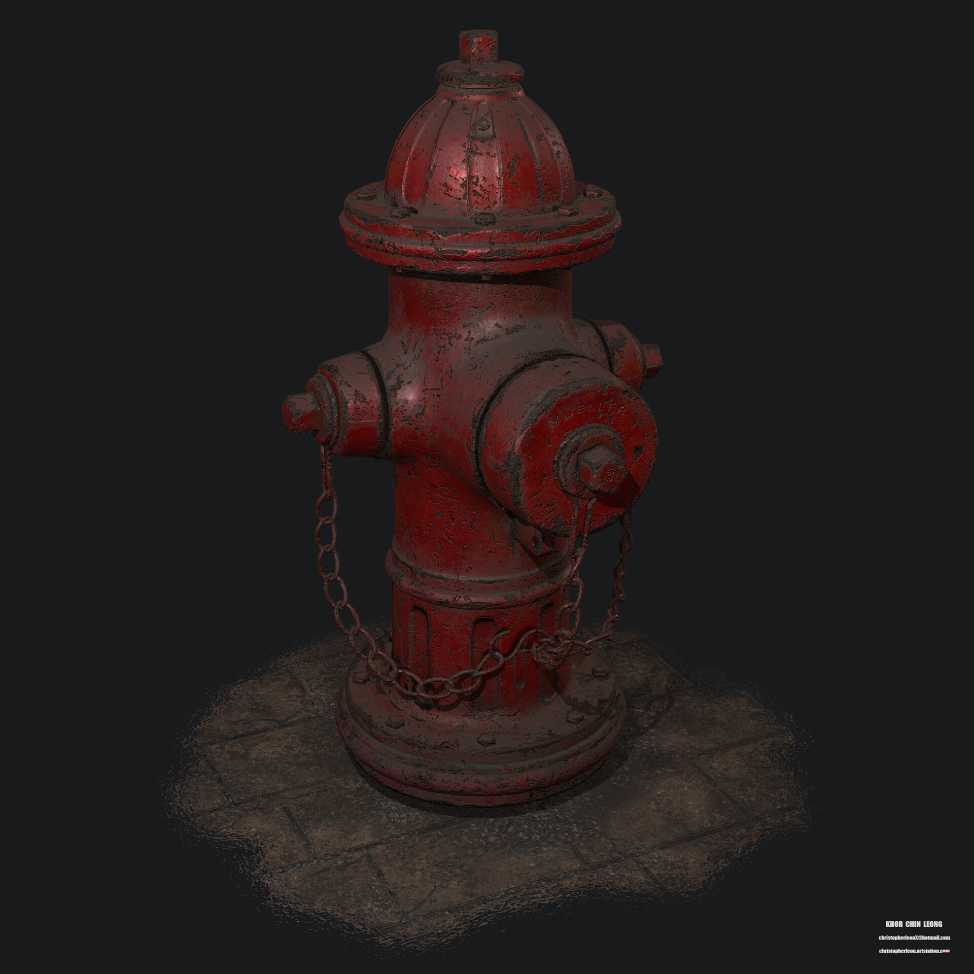ArtStation - Fire Hydrant
