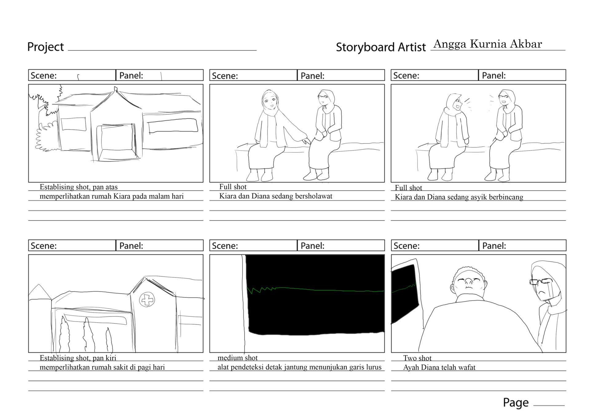 ArtStation - Concept Art Storyboard