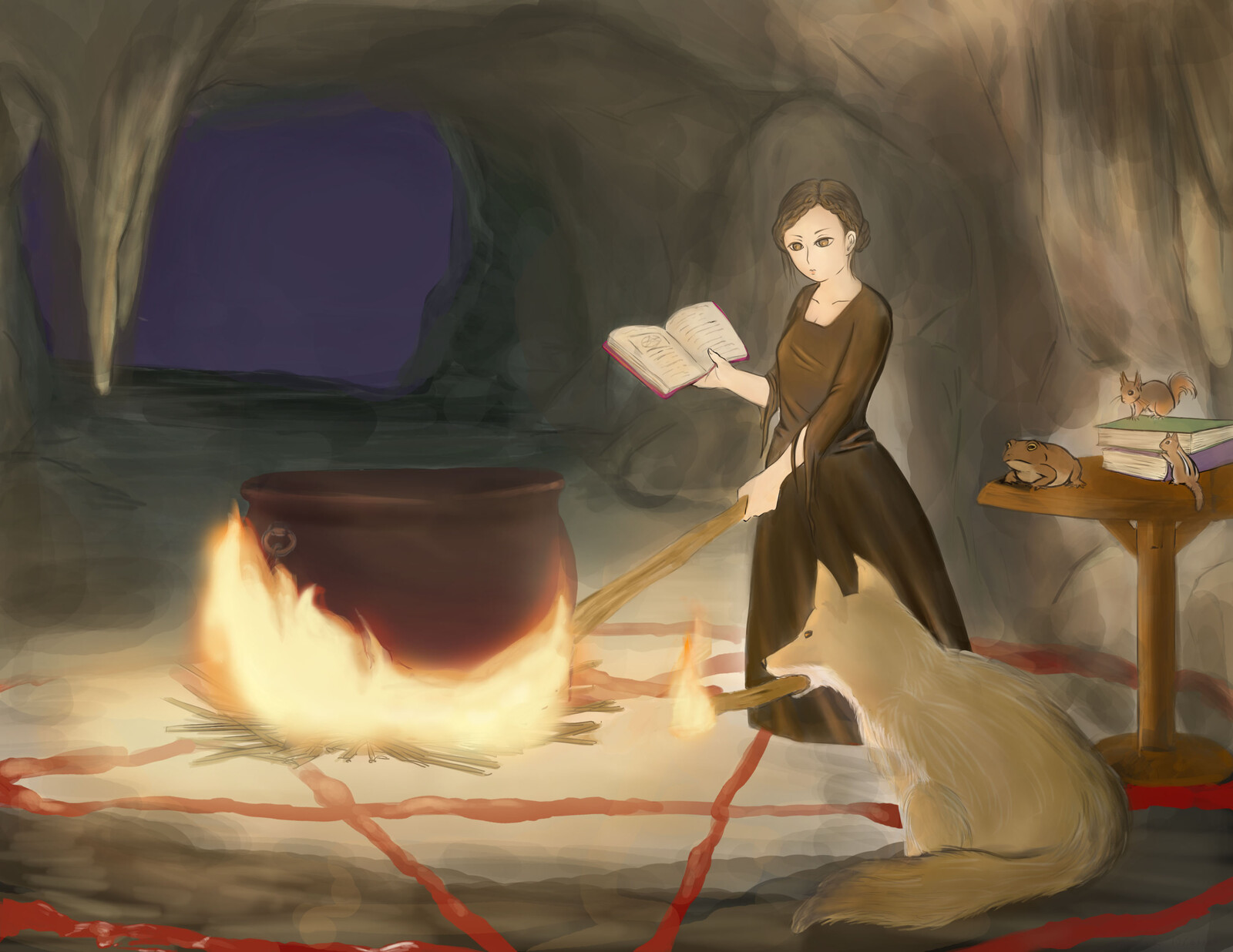 Mayu Y. - How Coyote Stole Fire (Dark Fantasy Version)