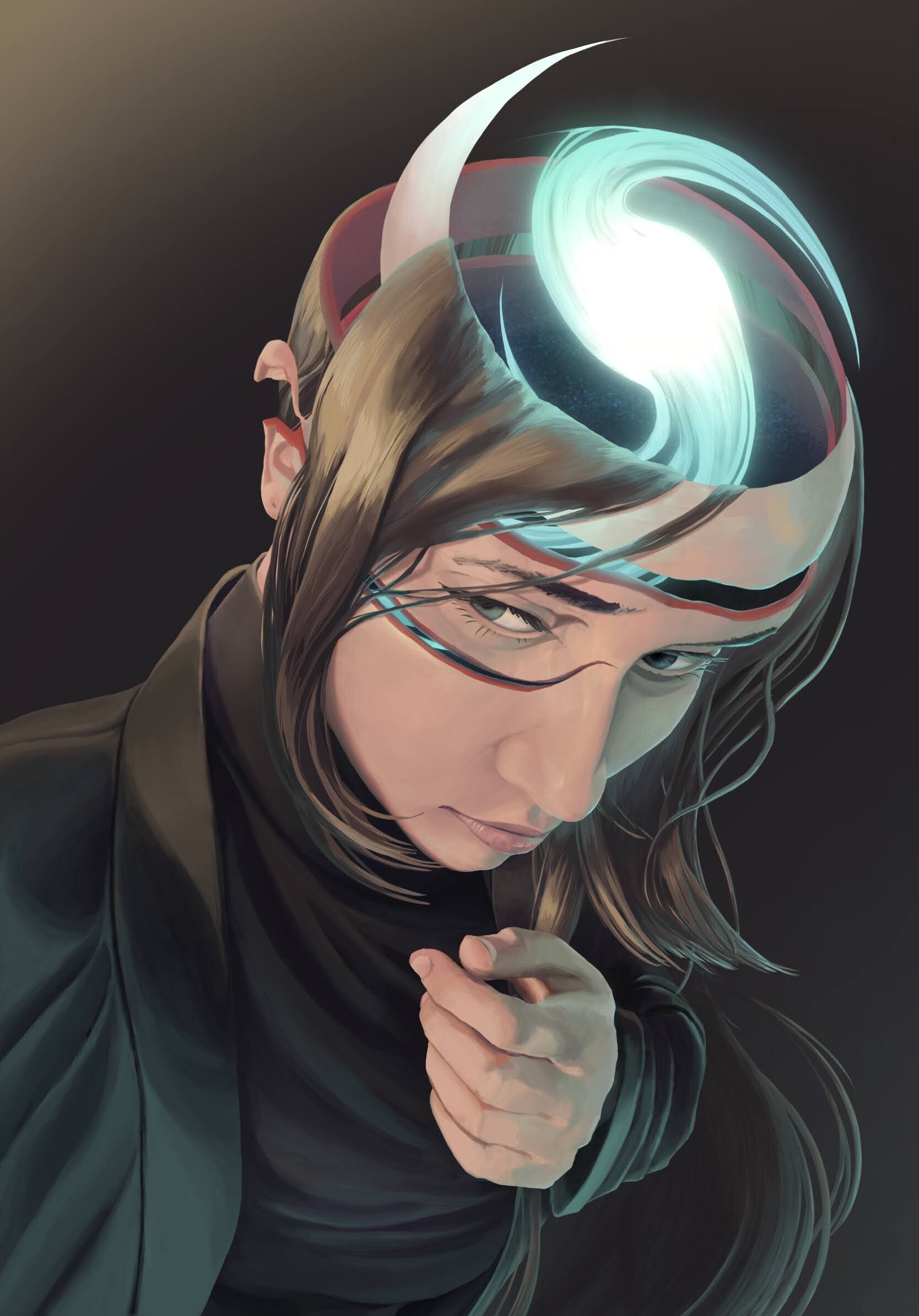 ArtStation - Her Quintessence (Self Portrait)